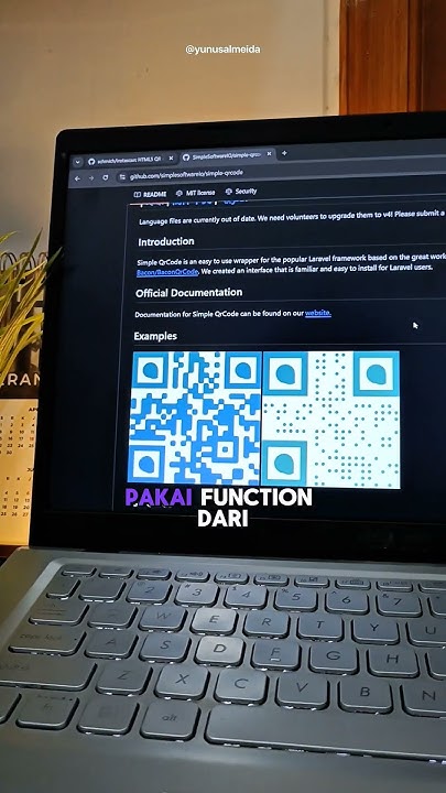 Cara bikin Fitur QR Code di Website Absensi | Laravel - YouTube