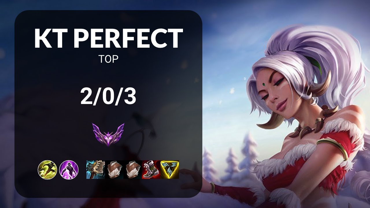 KT PerfecT Nidalee vs Garen TOP - KR MASTER Patch 15.1 - YouTube