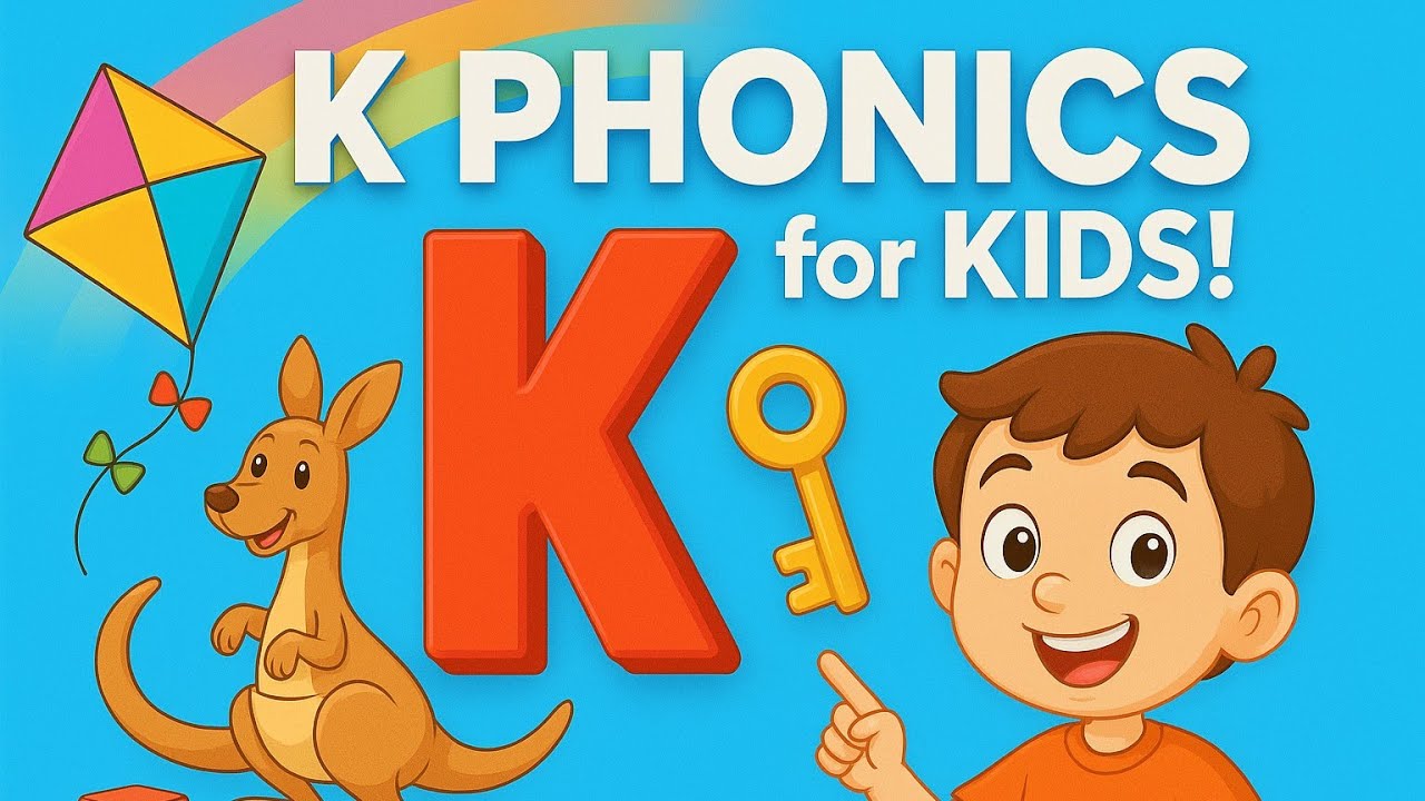 "Learn Letter K Sound | Phonics Fun for Kids" - YouTube