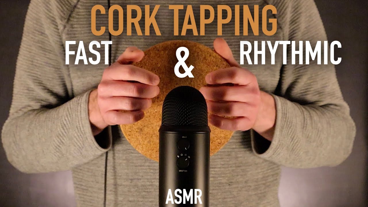 ASMR Fast & Rhythmic Cork Tapping (No Talking) - YouTube