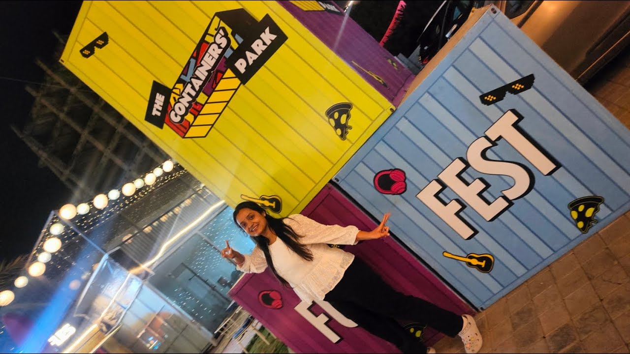 Perfect weekend Spot "The Containers Park",Vadodara | A Unique Food ...