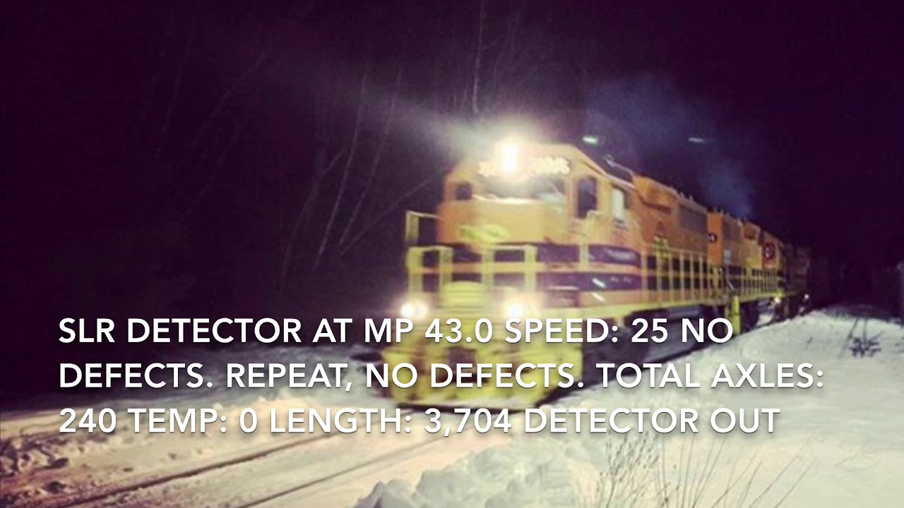St. Lawrence & Atlantic Railway Defect Detector!! - YouTube
