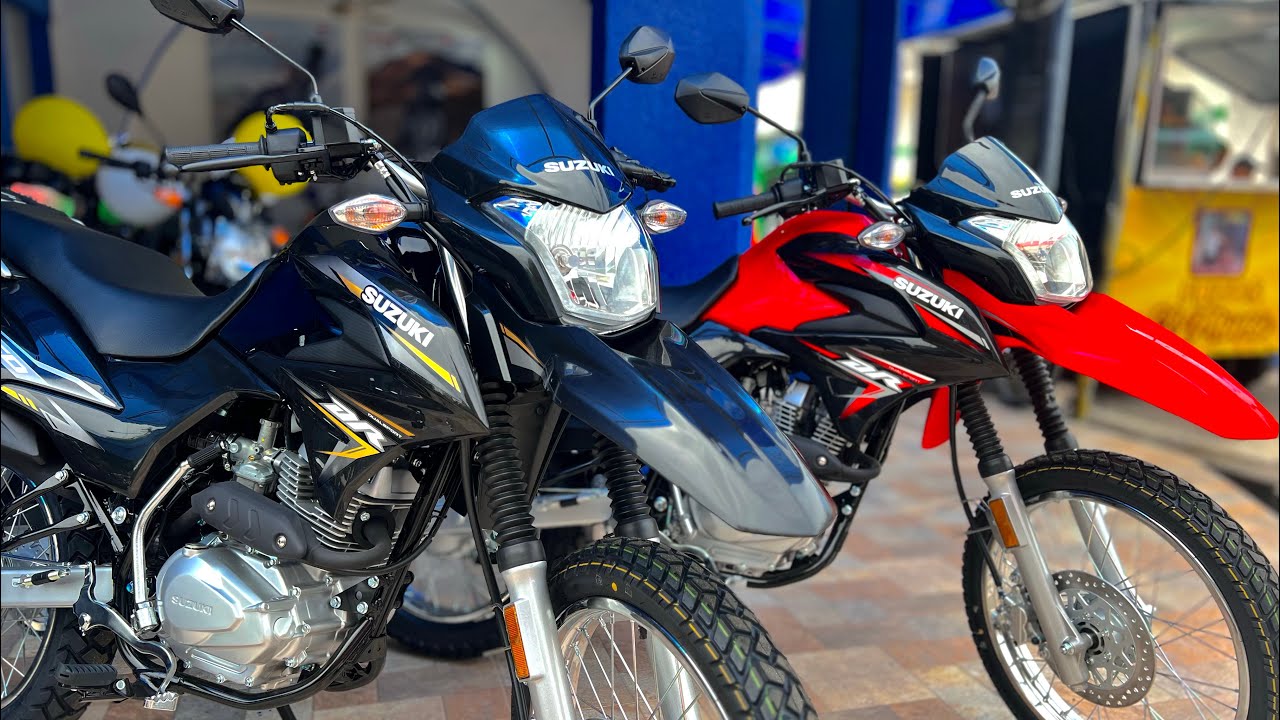 La Nueva SUZUKI DR 150 🥳 ¿Por fin ABS? Nuevos COLORES - YouTube