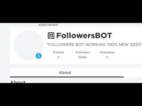 ROBLOX FOLLOWERS BOT!! WORKING 2020 *UnPatched* "May-2020" - YouTube