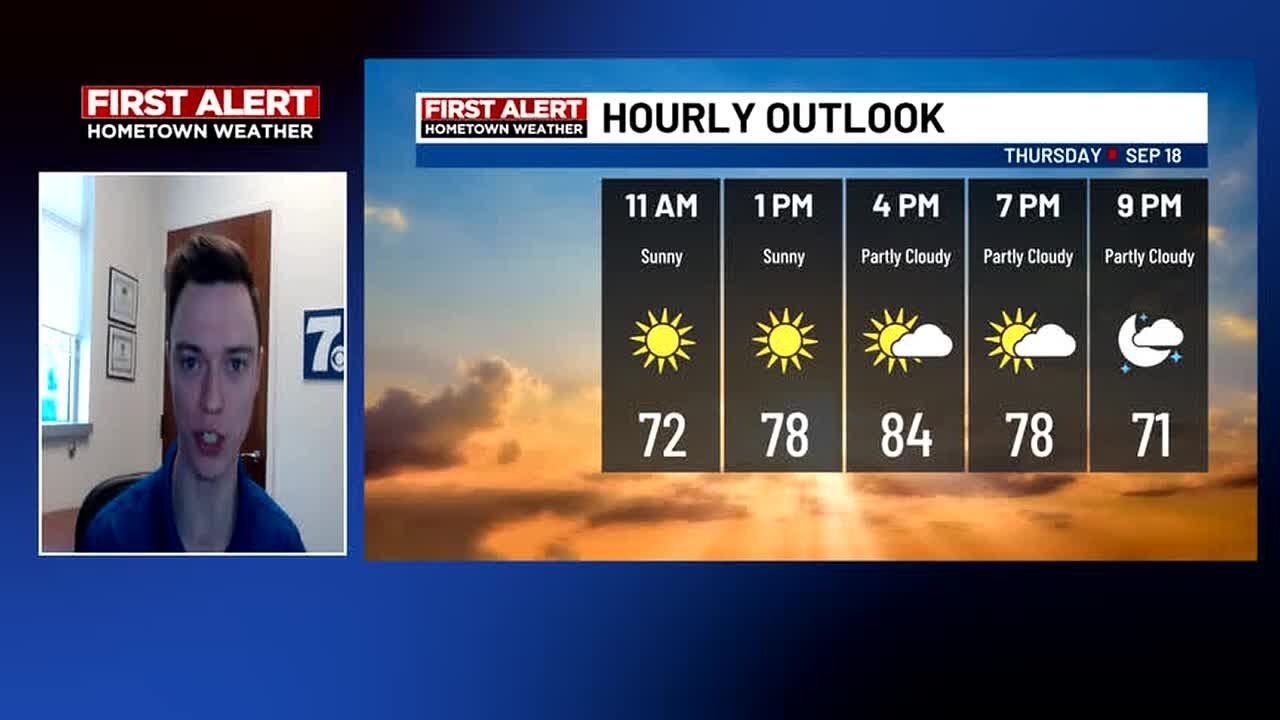 Tanner's Thursday Afternoon First Alert Update - YouTube