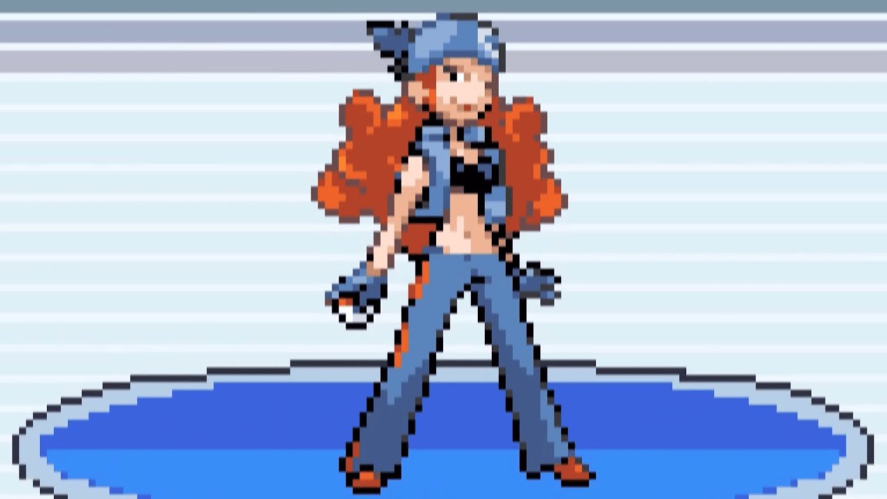 Pokemon Parallel Emerald - vs Aqua Admin Shelly (1st Battle) - YouTube