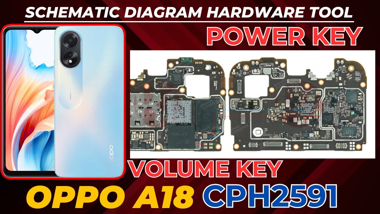 Oppo a18 cph2591 Power key On Off and Volume key not working solution ...