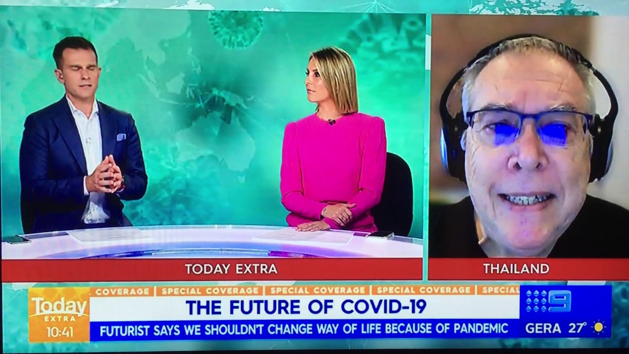 Today Extra Interview of Futurist Richard Hames on COVID-19 - YouTube