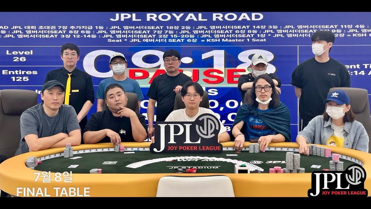24.07.08 / JPL ROYAL ROAD / FINAL TABLE - YouTube