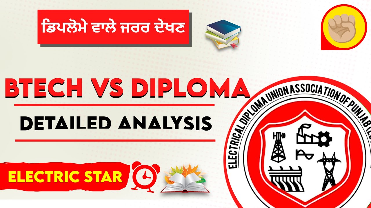 PSPCL CRA 303/24 | BTech VS Diploma | ELECTRICAL DIPLOMA UNION - YouTube