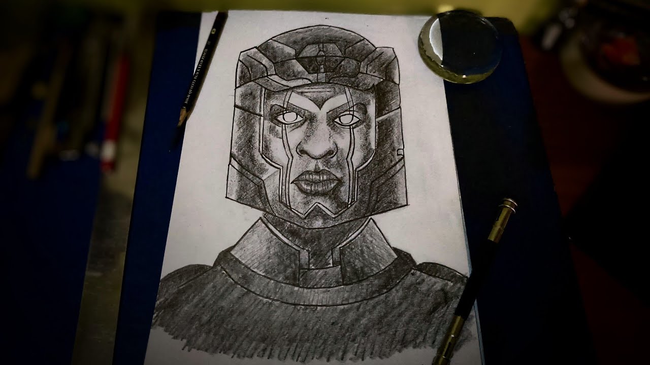 Kang the Conqueror|#live🛑|#sketch|#drawing|how to draw Kang the ...