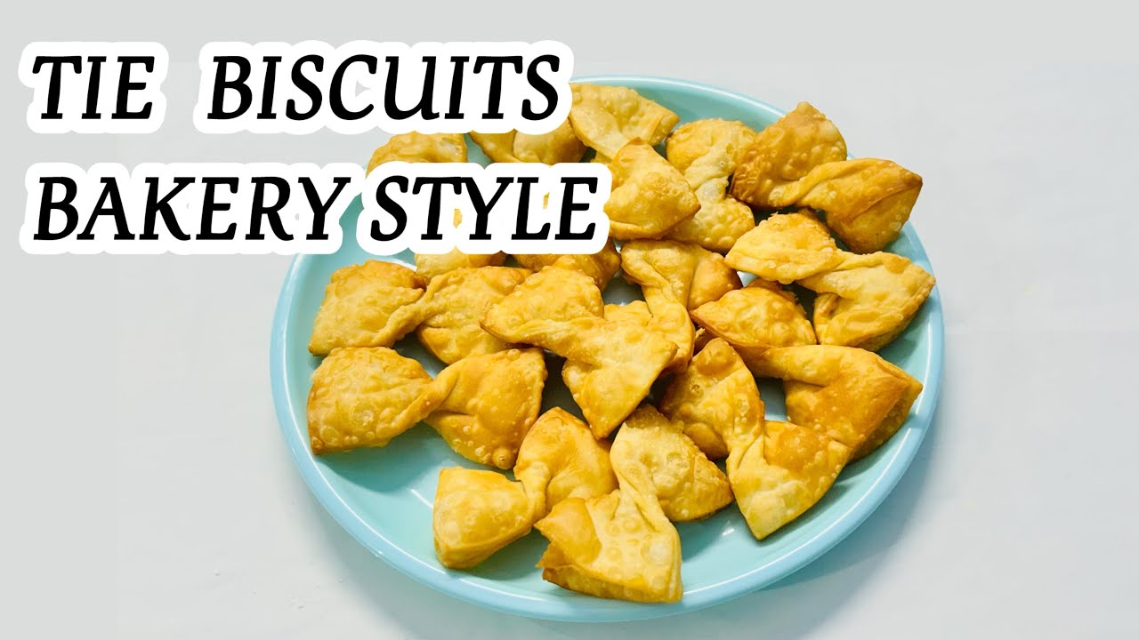 Tie Biscuits Bakery Style | Tie Puff | Homemade Bow Tie Cookies ...