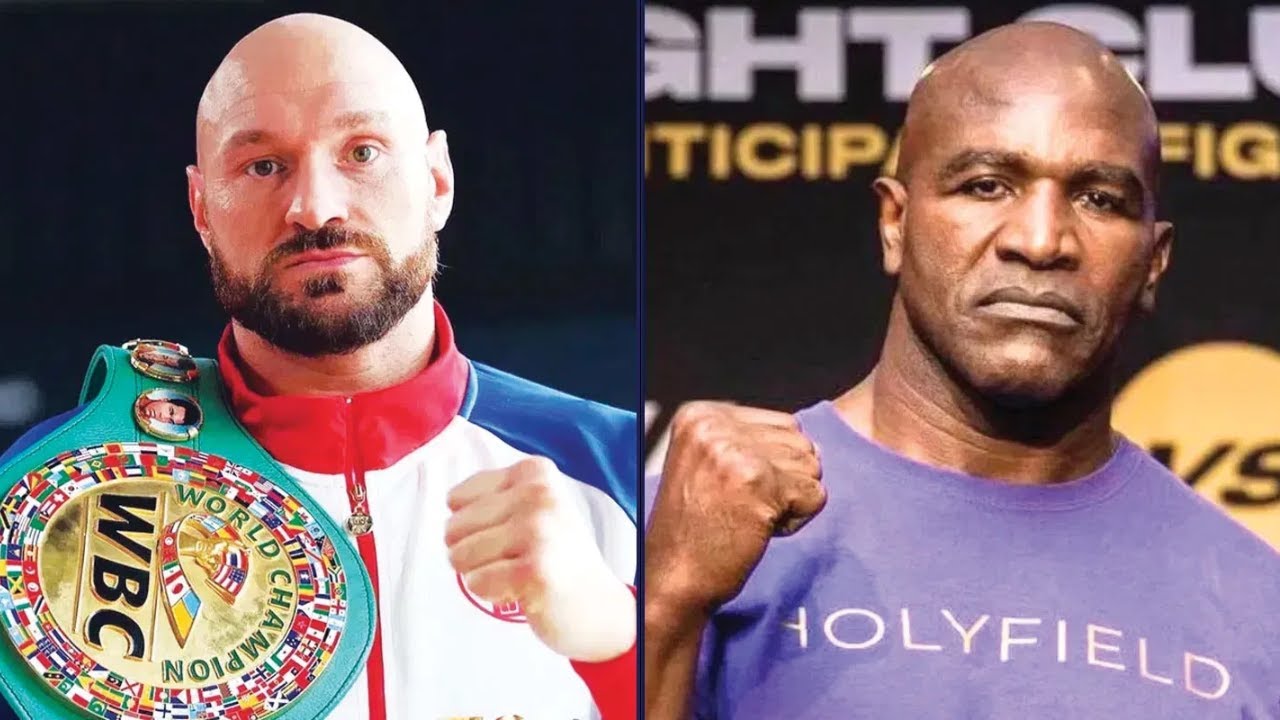Evander Holyfield Sends Tyson Fury Direct Message As He Announces ...