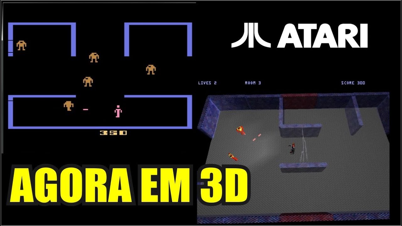 BERZERK - ATARI REMAKES PARA PC #2 - YouTube