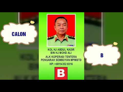 Undi calon Koperasi Tentera B/D/M (30 Jun 2019) Share & Subscribe - YouTube