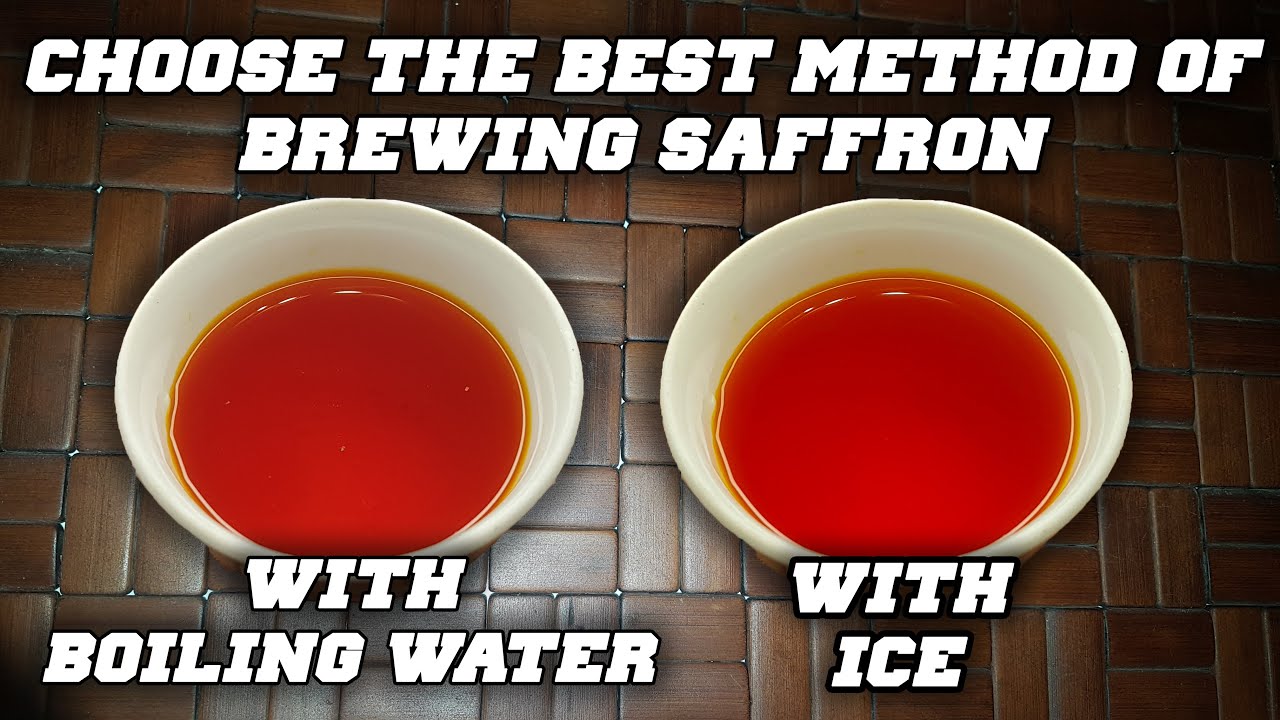 How to Make Liquid Saffron |How To Grind & Brew Saffron | choose the ...
