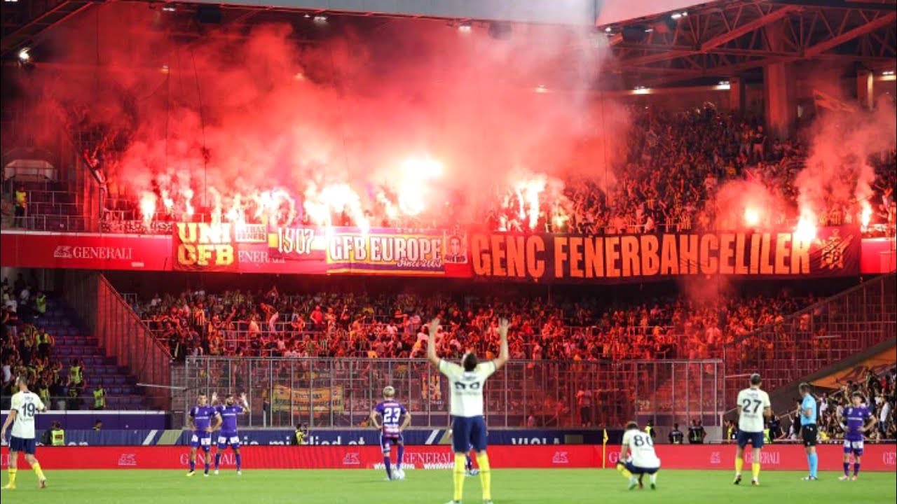 GFB Avusturya’yı Yaktı! | Fenerbahçe’nin Avusturya Wien Maçı Taraftar ...