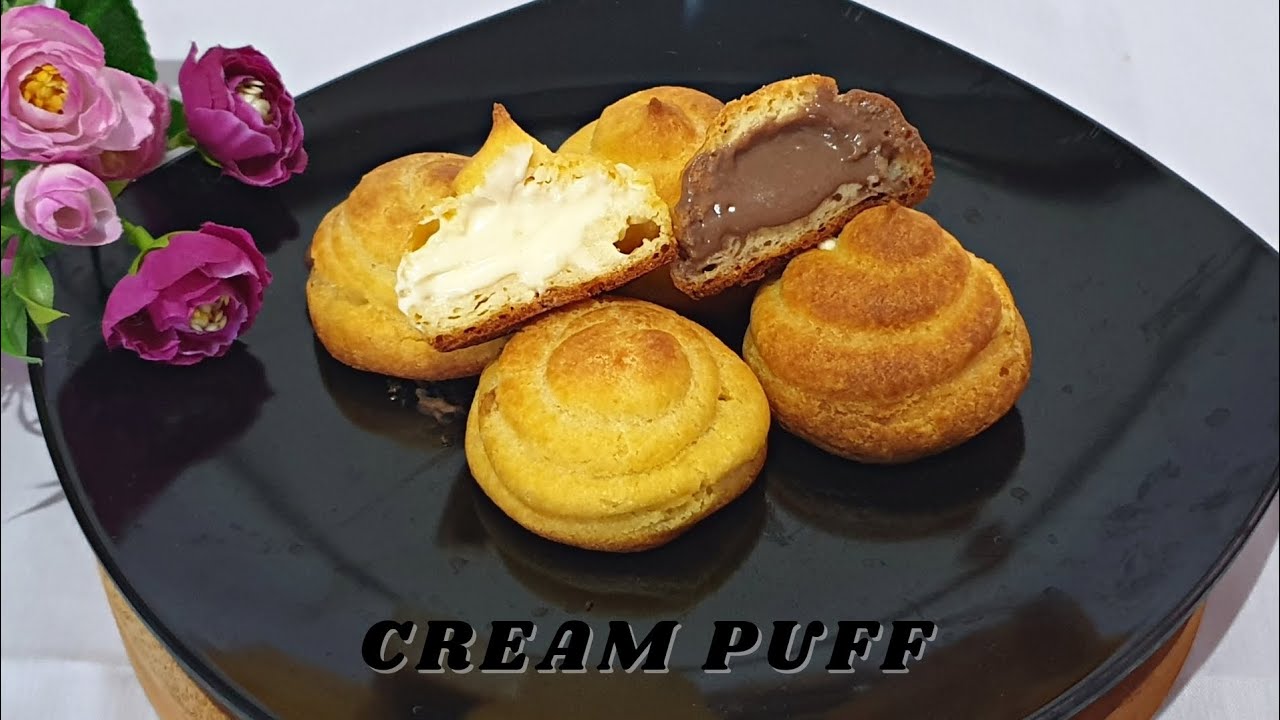 Resep Spesial - CREAM PUFF ala BREAD PAPA - YouTube