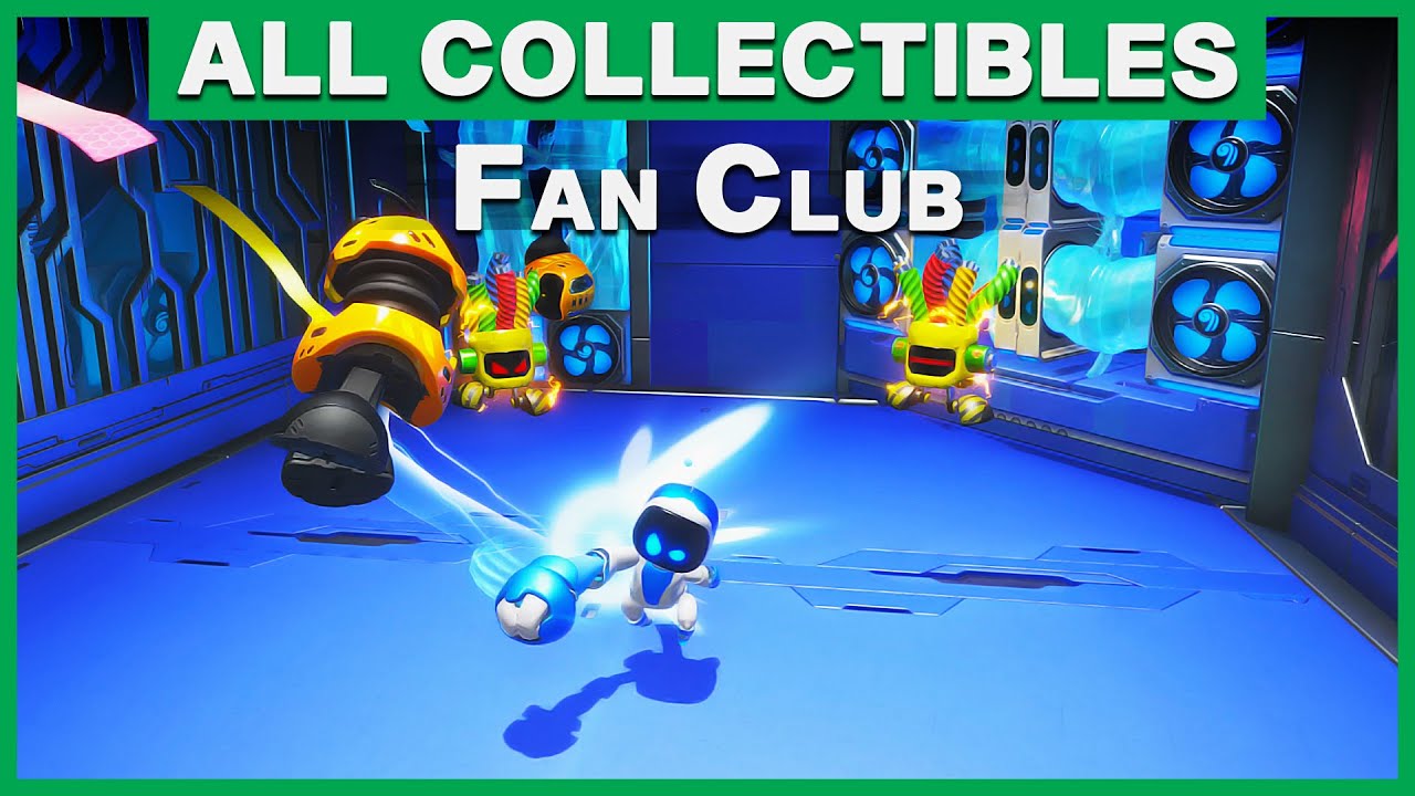 Astro Bot: Fan Club – All Bots & Puzzles Walkthrough - YouTube