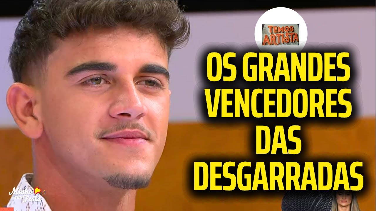 Foram os Grandes VENCEDORES das Desgarradas! André Vieira e David Baião "Temos Artista" - YouTube