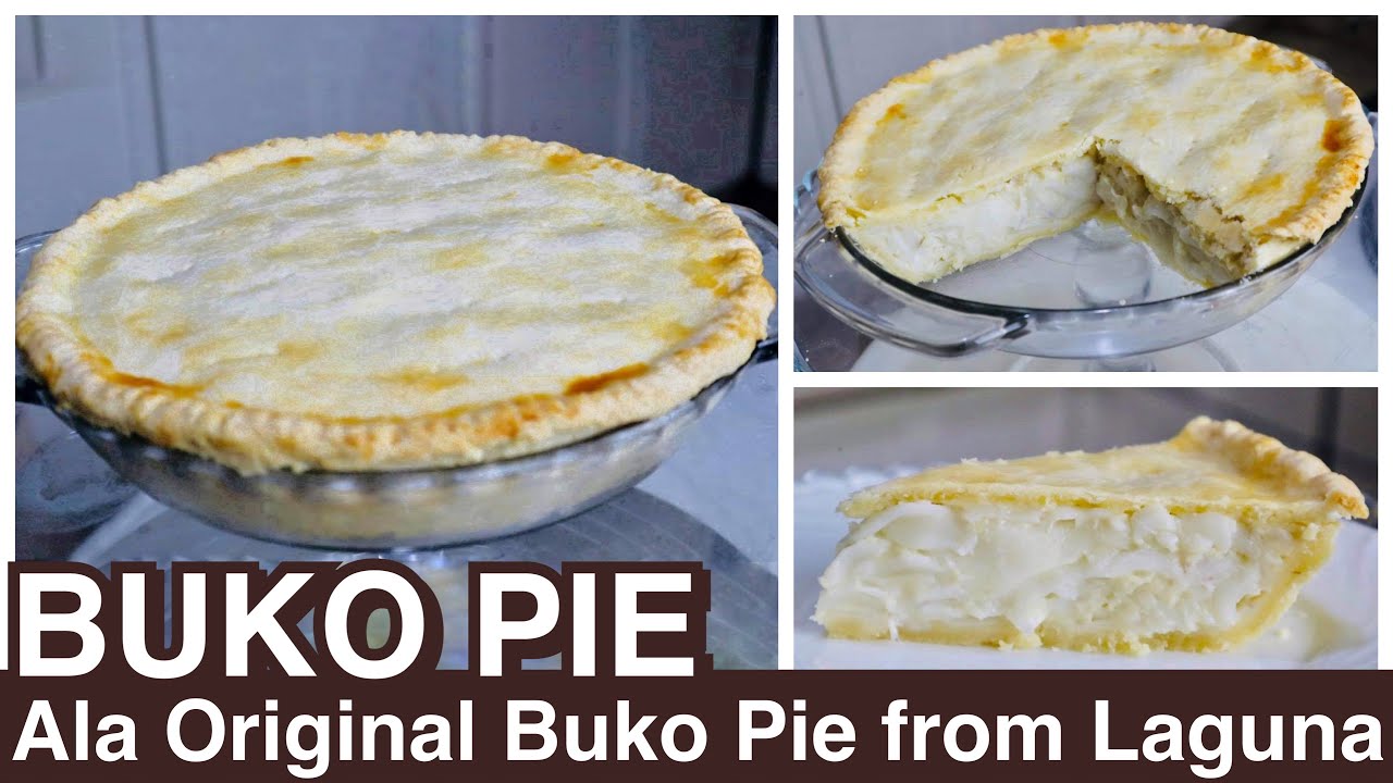 BUKO PIE Ala Original Buko Pie from Laguna - the easy way - YouTube