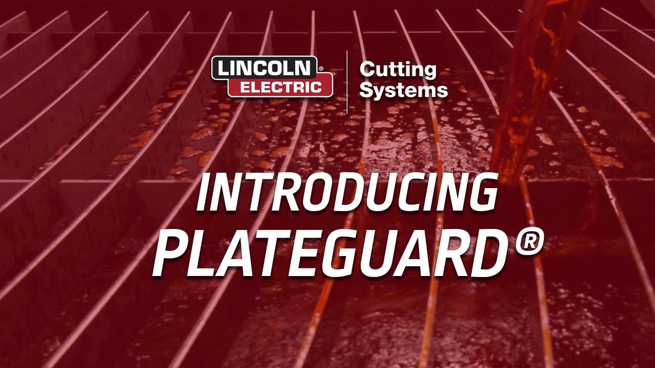Plasma Water Table Additive - PlateGuard™ by Lincoln Electric®! - YouTube