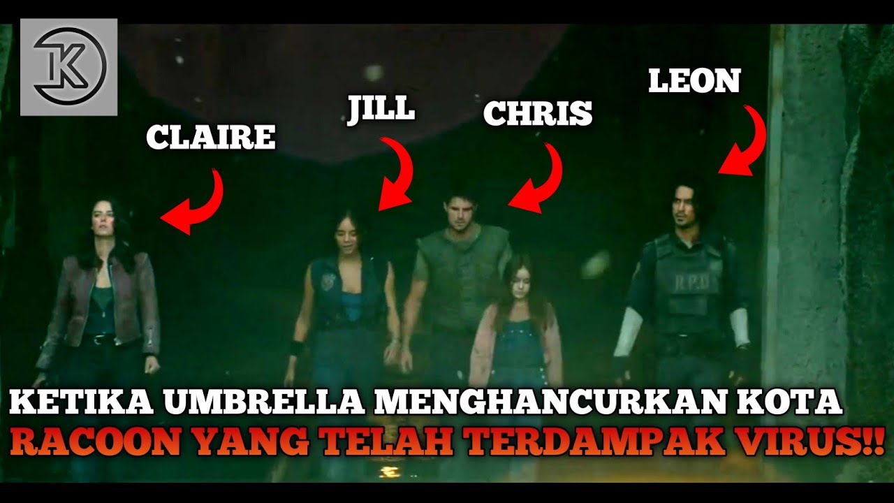 AKSI LEON, CLAIRE, CHRIS DAN JILL DI RE NYATA!! Rekap Alur Film ...