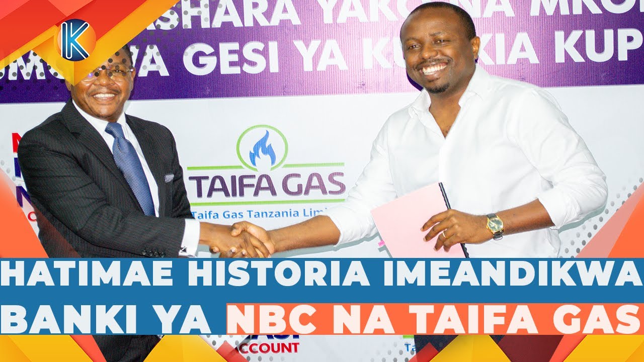 NBC, Taifa Gas Waingia Makubaliano Utoaji Mikopo ya Mfumo Wa Gesi - YouTube