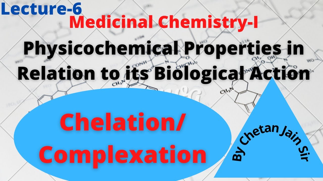 Complexation, Chelation, Physicochemical Properties of Drug in relation ...