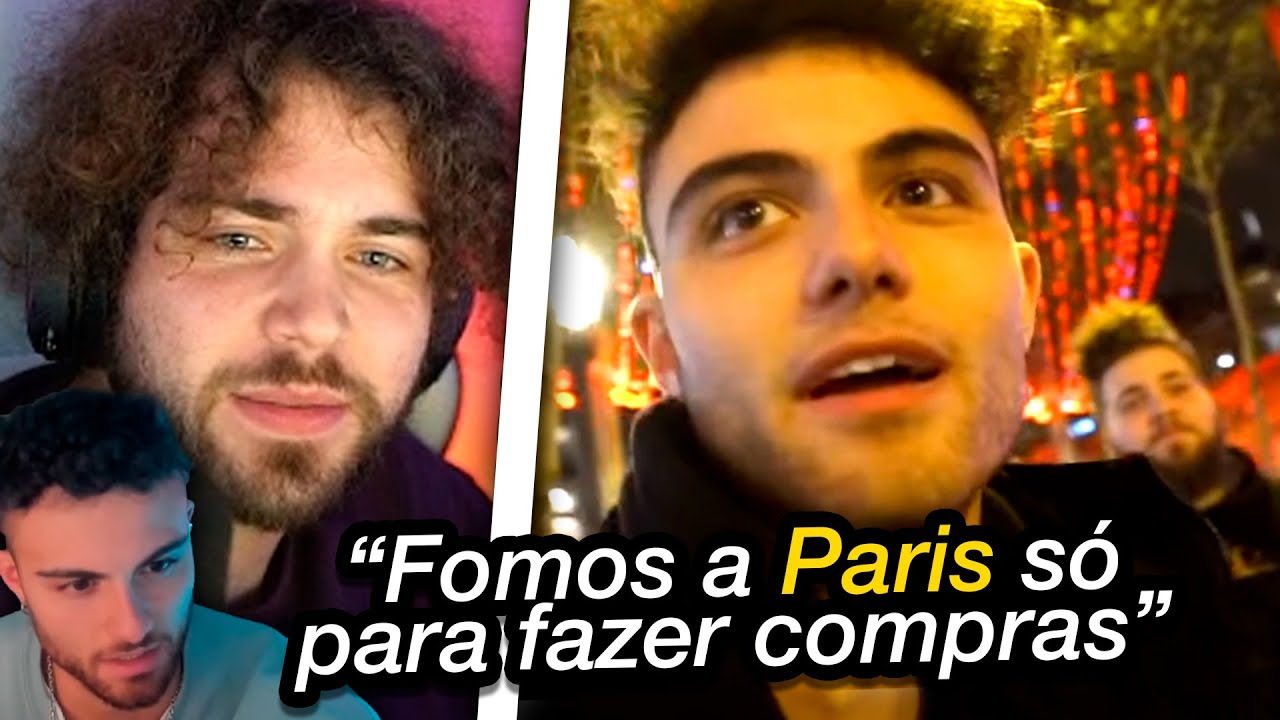 wuant e Windoh reagem a antigo vlog em Paris - YouTube