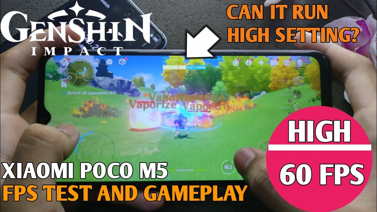 Xiaomi Poco M5 Mediatek Helio G99 Test Game Genshin Impact | High 60 ...