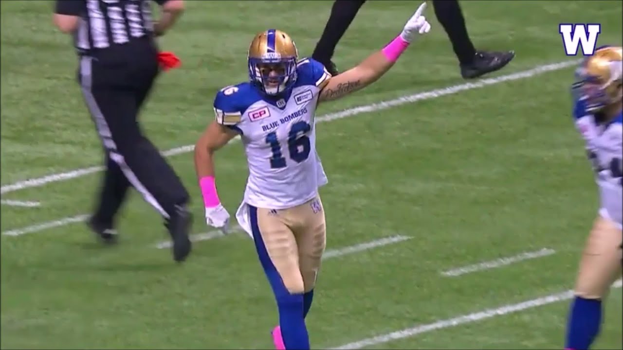 Winnipeg Blue Bombers Taylor Loffler Highlights - YouTube