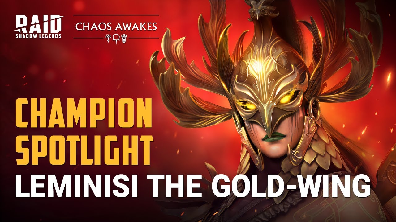 RAID: Shadow Legends | Champion Spotlight | Leminisi the Gold-wing ...