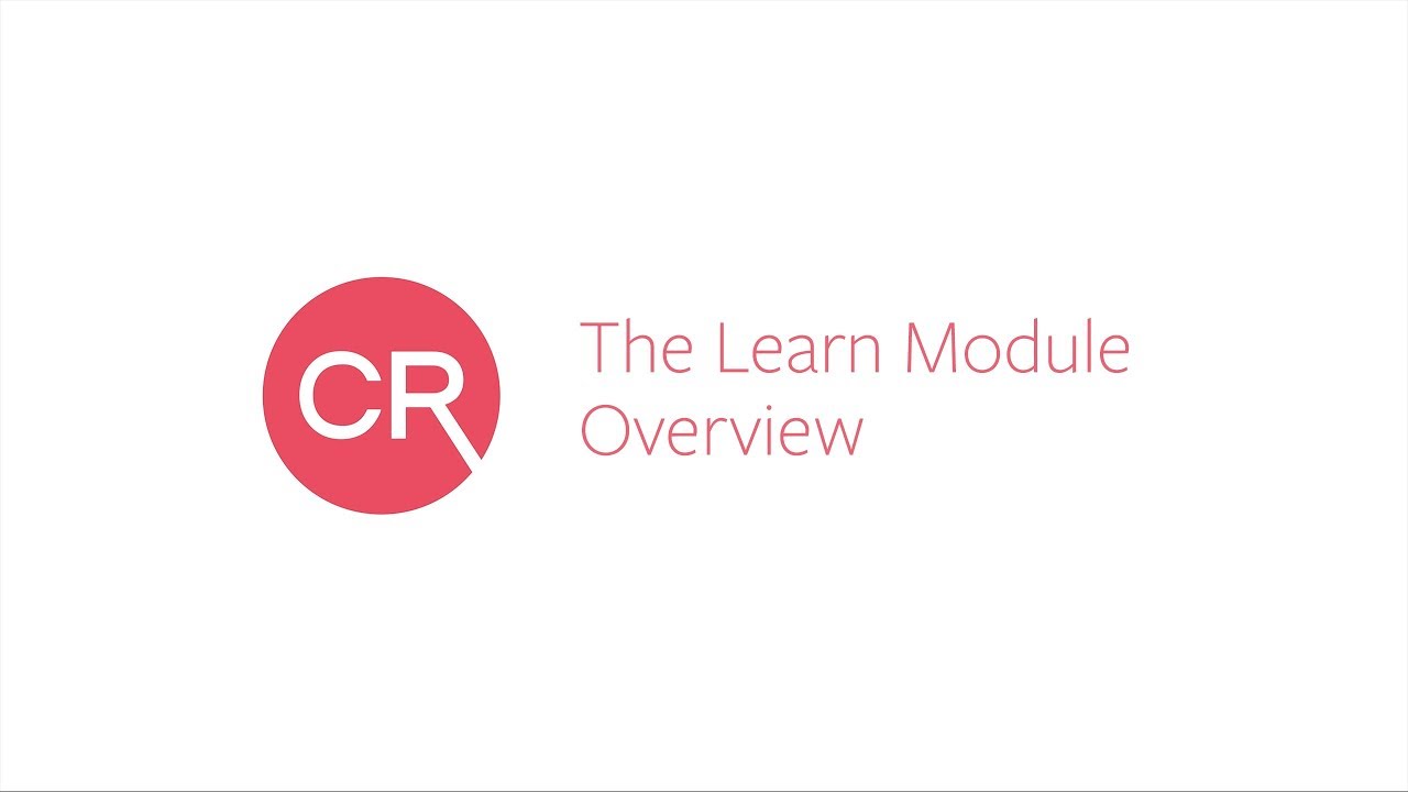CentralReach - The Learn Module Overview - YouTube