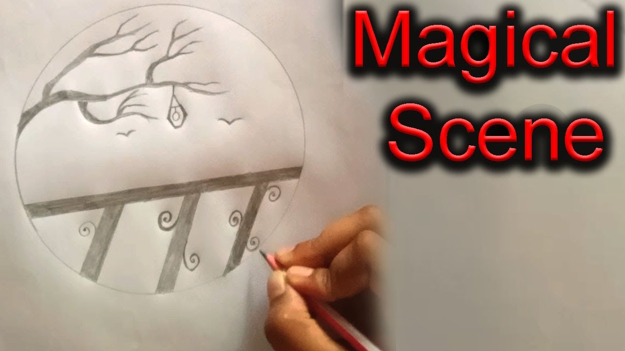How To Draw Magical Scene | Jakia Sultana | #Drawing Episode 10 ...