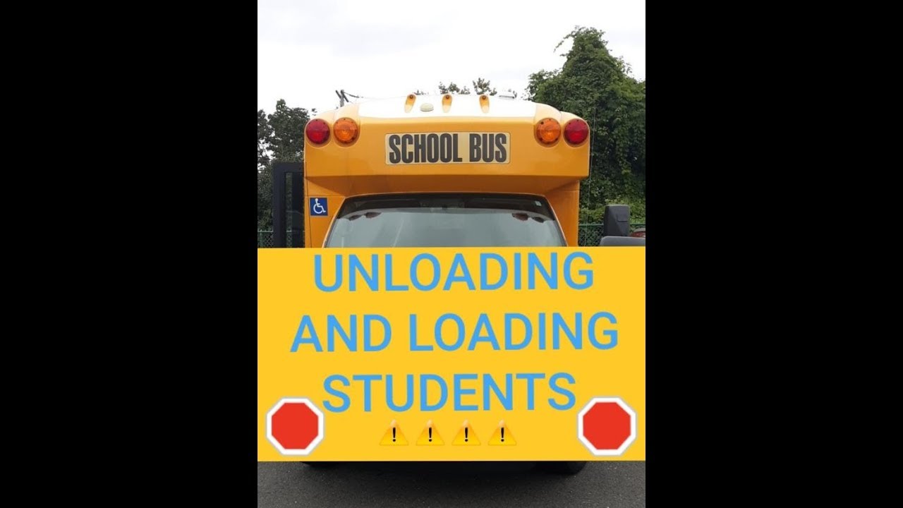 School Bus Road test CDL. Picking up and dropping off students. CDL ...