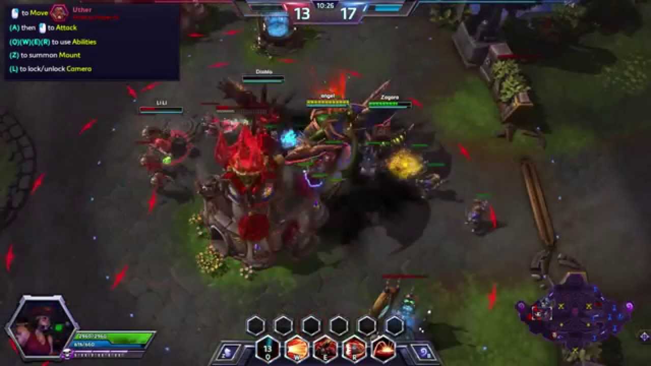 SGT. HAMMER (HEROES OF THE STORM) GAMEPLAY BY BRADDON - YouTube