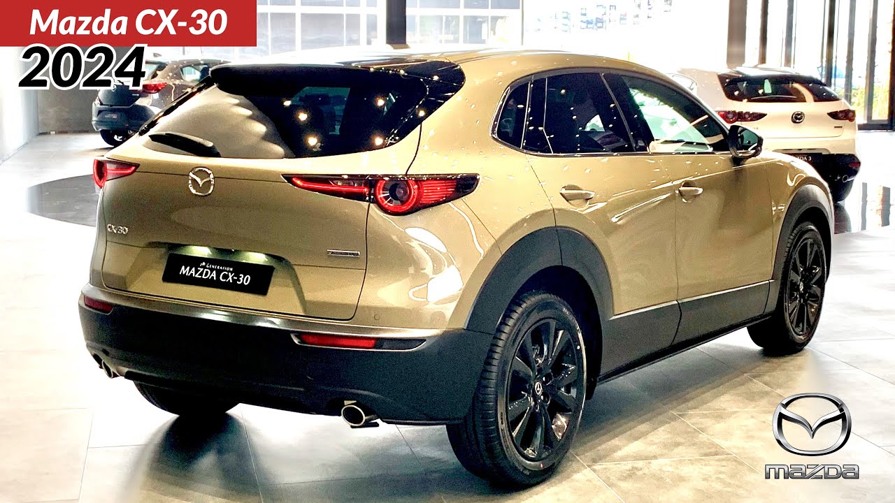 The New 2024 Mazda CX-30 Luxury SUV - Exterior and Interior Details ...