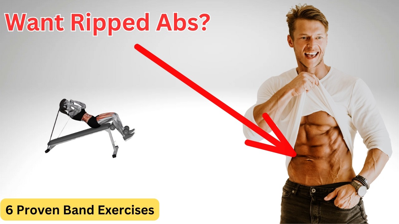 The Ultimate Resistance Band Ab Workout! - YouTube