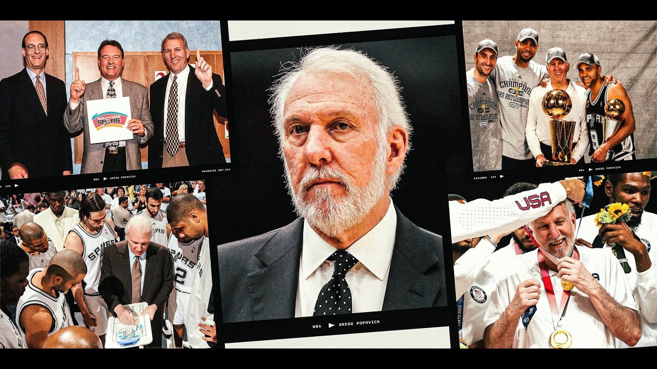 Coach "Pop" Popovich has officially retired.... - YouTube