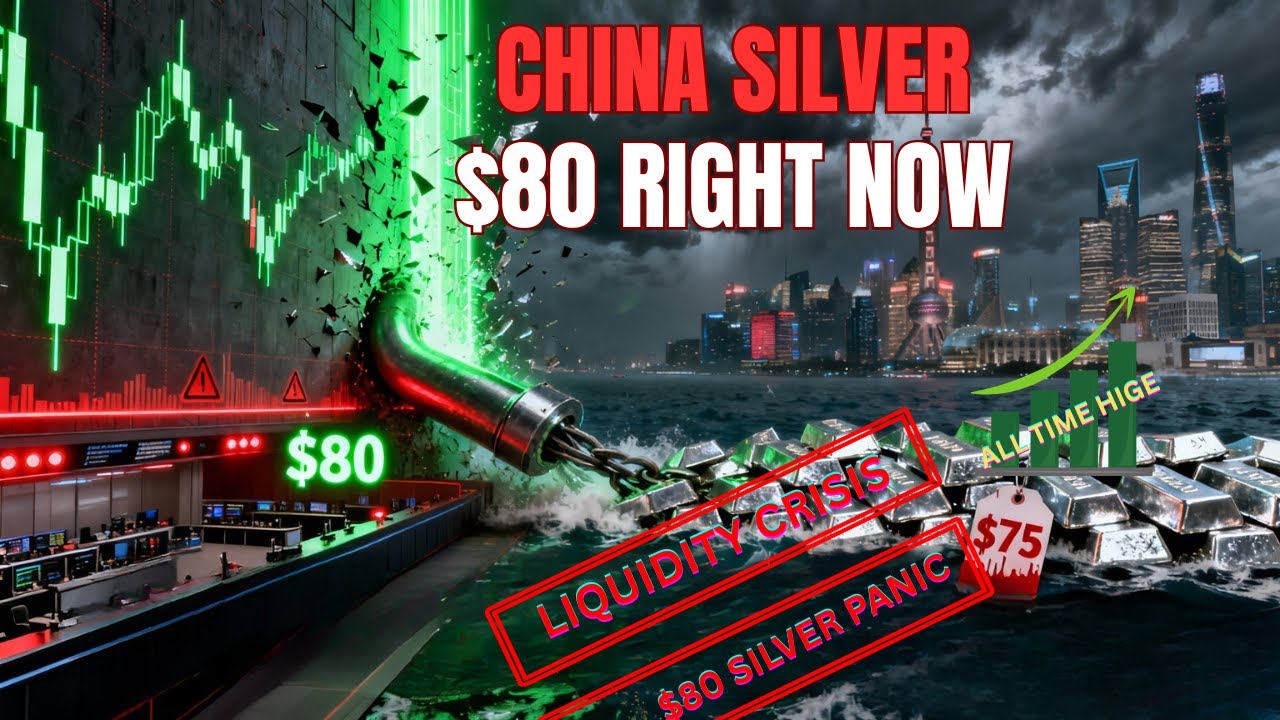 "SILVER JUST BROKE $77 – The $80 Shanghai Squeeze Is HERE (Dec 27 Chaos ...