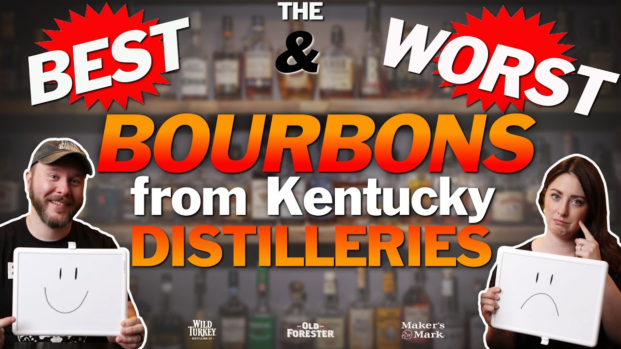 The BEST & WORST Bottles From Kentucky Bourbon Distilleries - YouTube