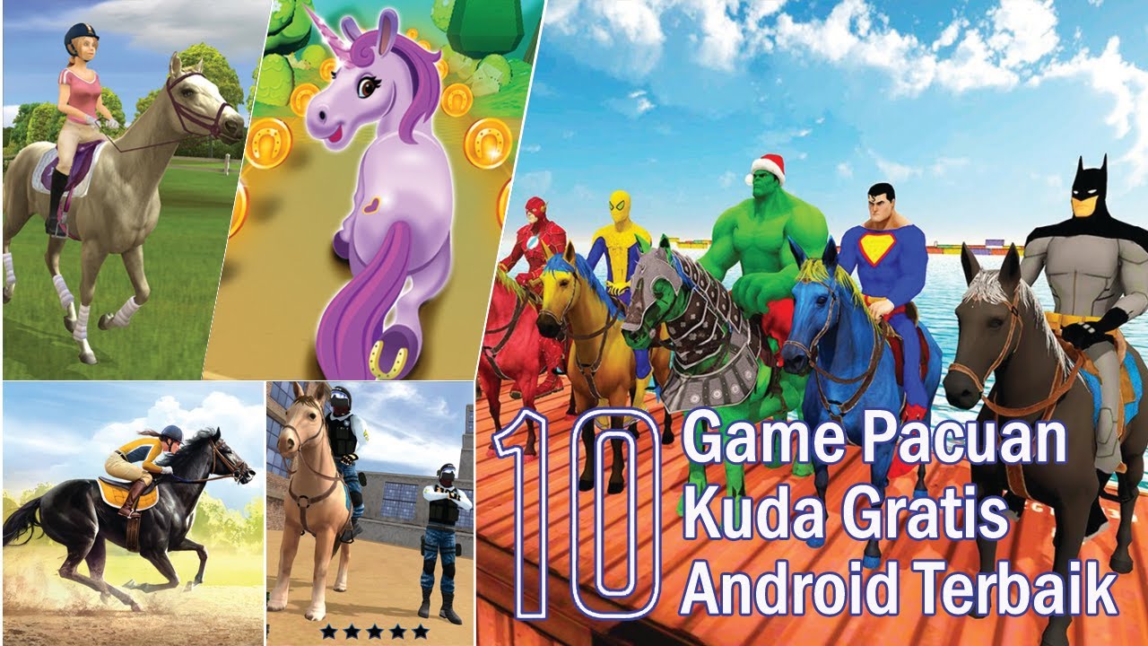 10 Game Pacuan Kuda Gratis Android Terbaik - YouTube