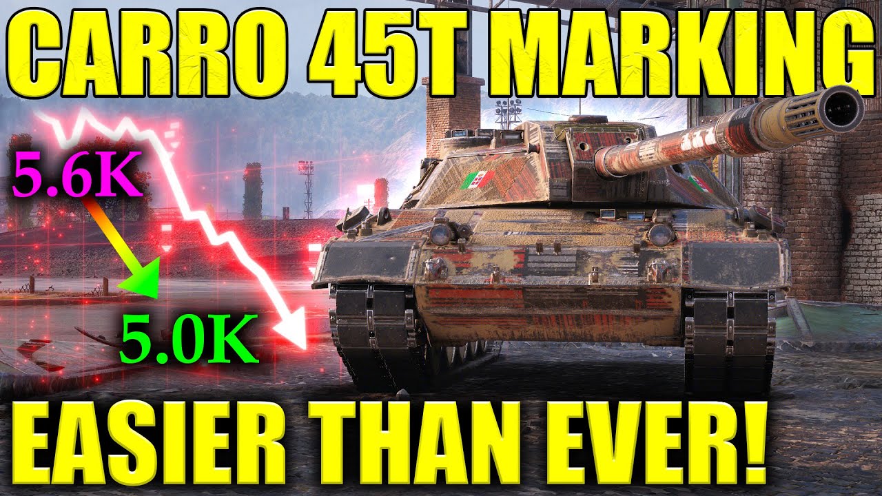 Use This Time to Get Marks on Carro 45T Easier in World of Tanks - YouTube