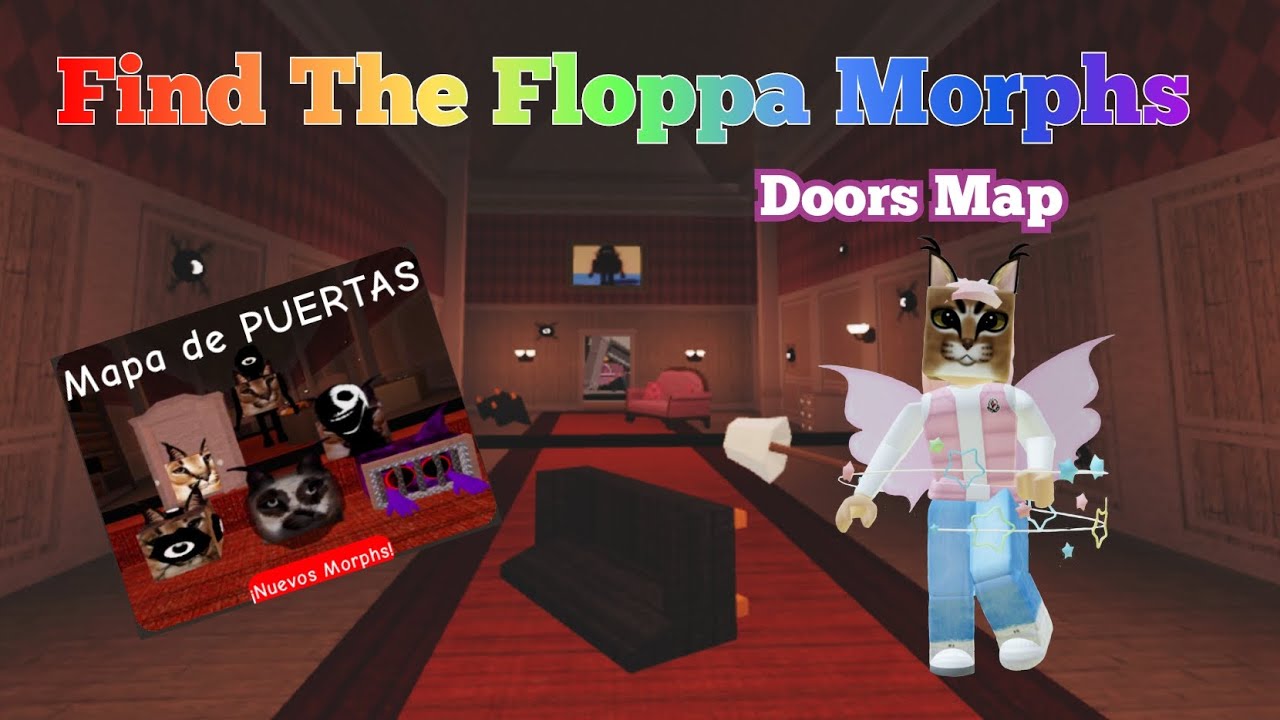 Floppas en el Mapa de Puertas, Doors Map | Find The Floppa Morphs ...