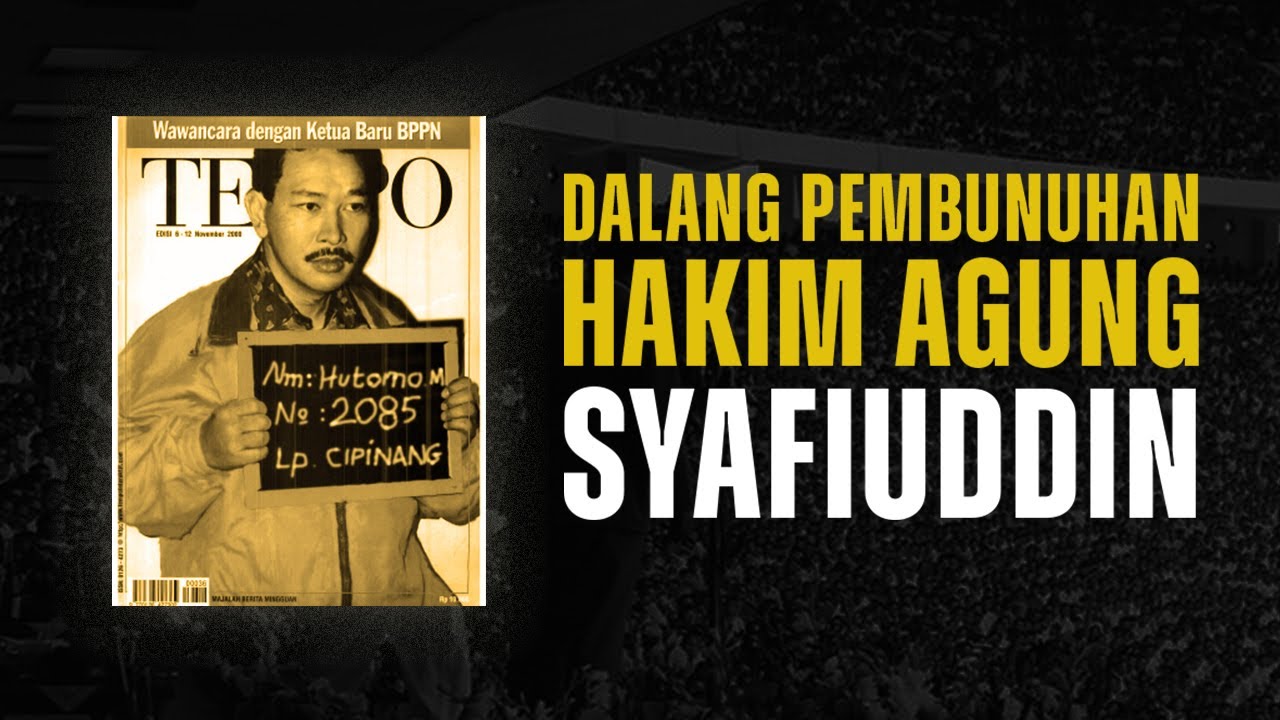 Mengungkap Misteri Kematian Hakim Agung Syafiuddin: Jejak Tommy ...