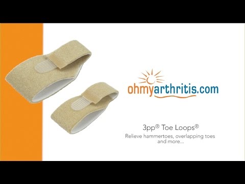 How to Wear 3pp Toe Loops for Hammertoes, Overlapping Toes, Broken ...