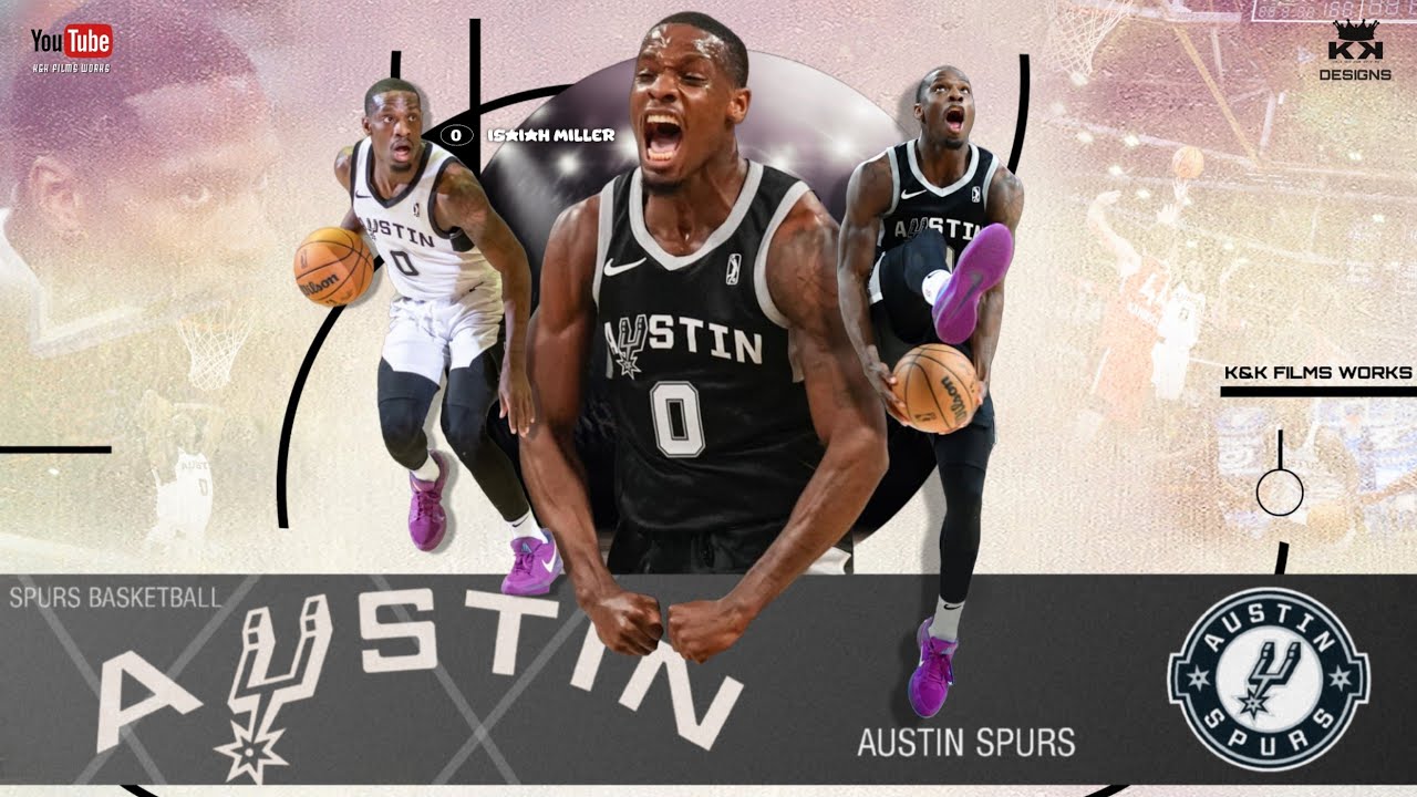 Isaiah Miller Austin Spurs 2024-25 Season Highlights Unstoppable 6'1 ...