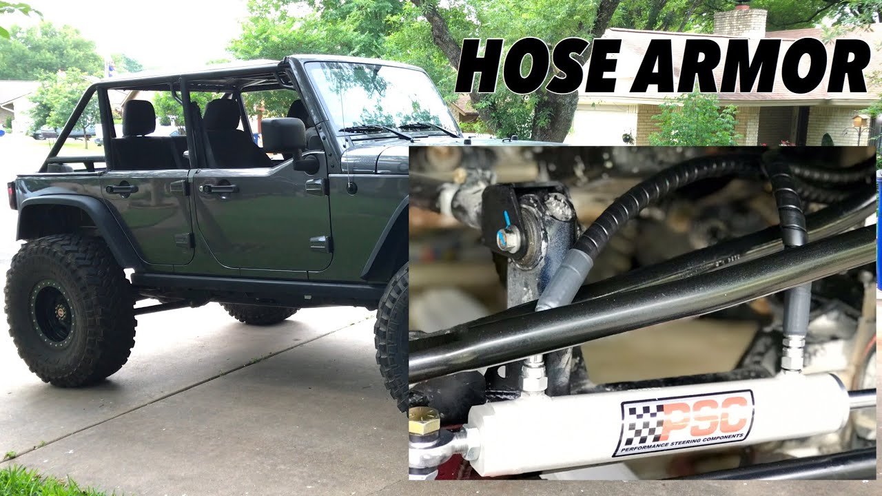 PSC Ram in Redneck Ram out 🦏 Hydraulic Hose Guard 🚗 Uber to Get Jeep ...