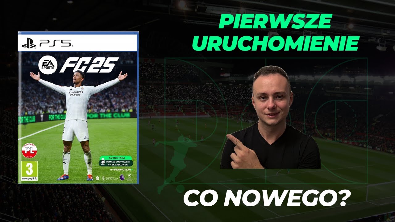 FC25 PS5 - pierwsze uruchomienie i wrażenia! - YouTube